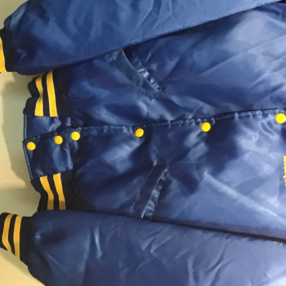 Vintage Xs Cheerleading Satin Jacket - Gem